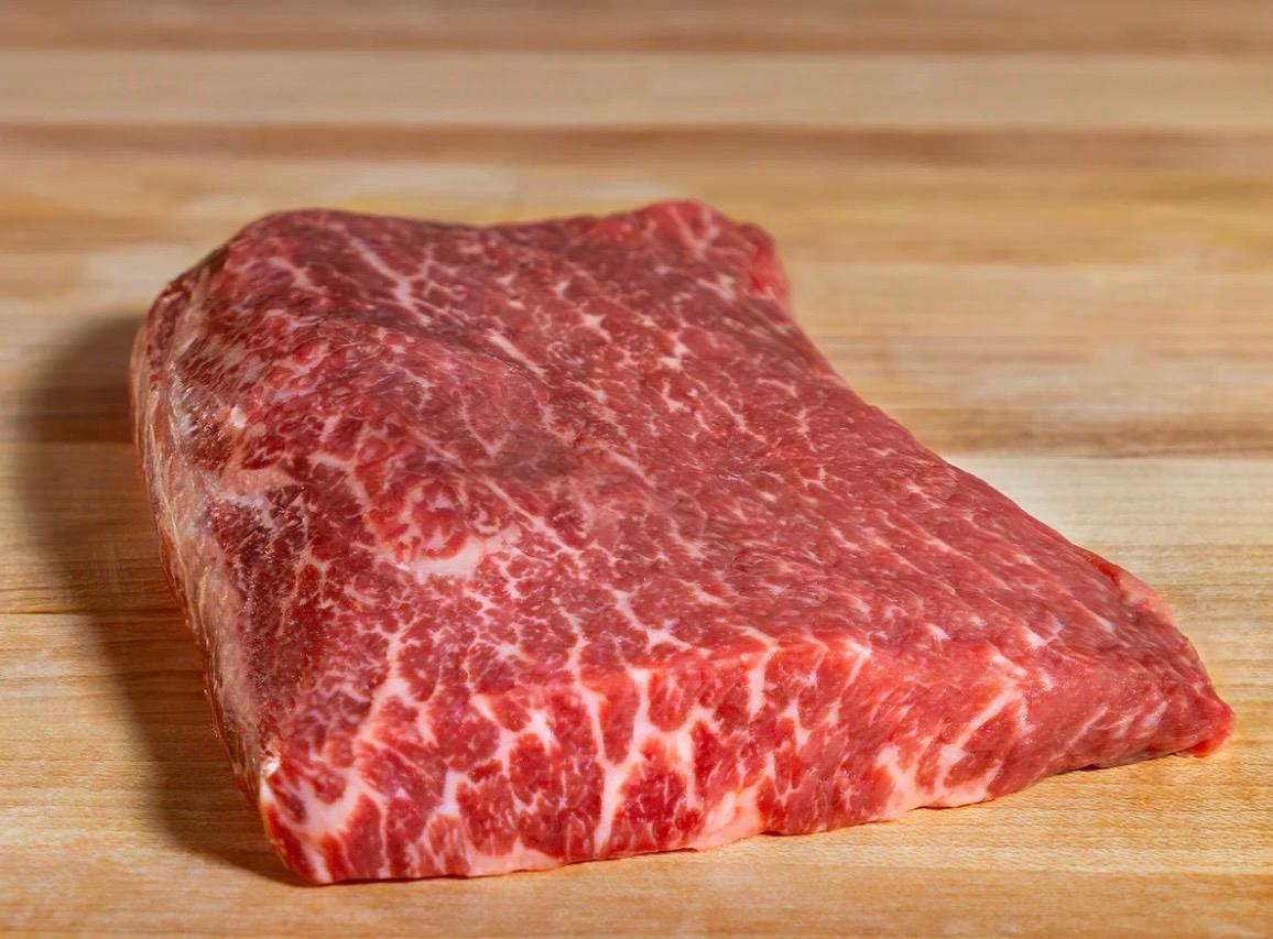 8oz Flat Iron Steak, USDA Choice Black Angus Beef – Martinelli Meats LLC