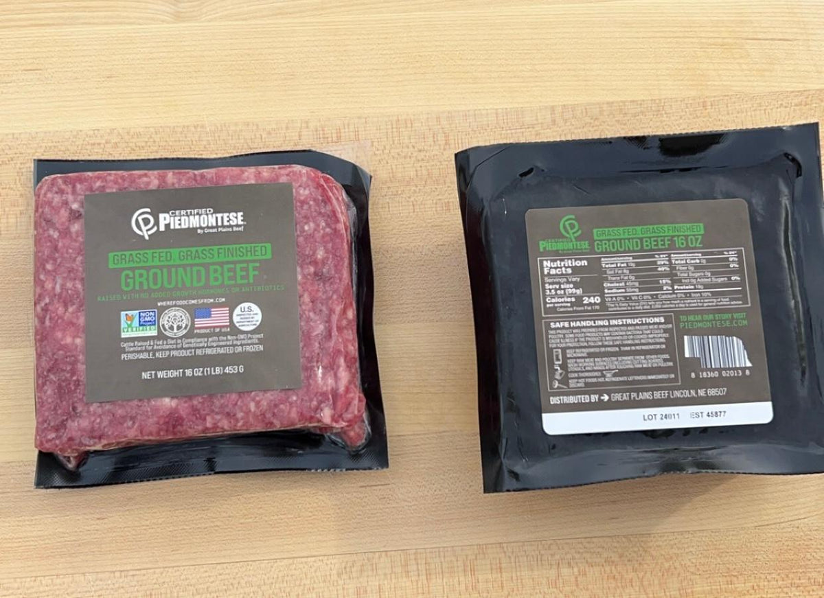 100% Grass Fed Ground Beef| Premium Grass Fed | Martinelli Meats ...
